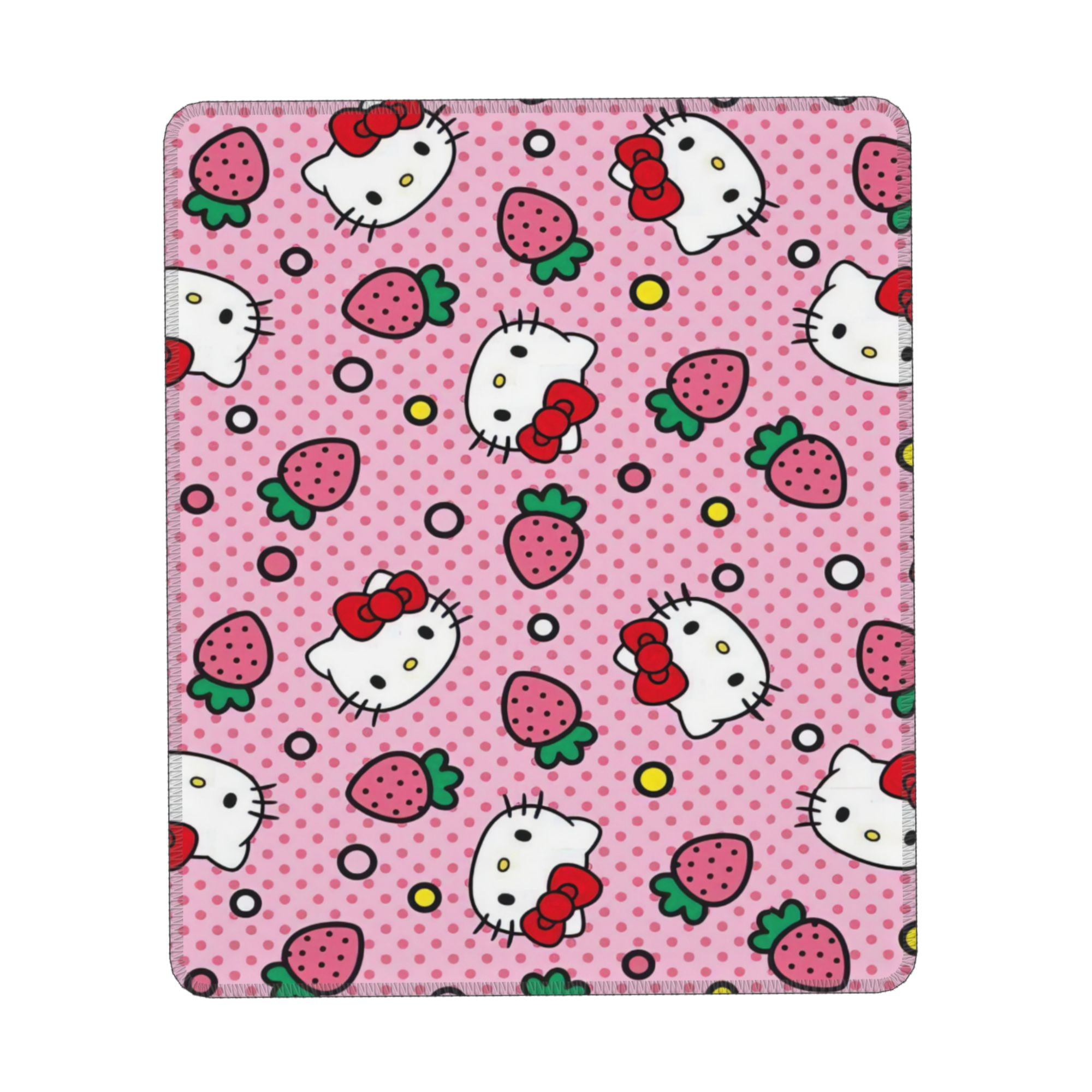 Hello Kitty Rubber Lock Edge Mouse Pad (Vertical) Office Mouse Pad Home ...