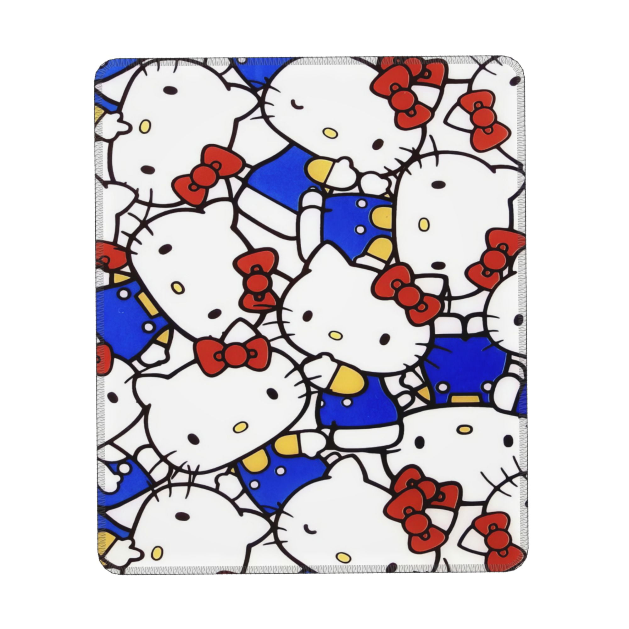 Hello Kitty Rubber Lock Edge Mouse Pad (Vertical) Office Mouse Pad Home ...
