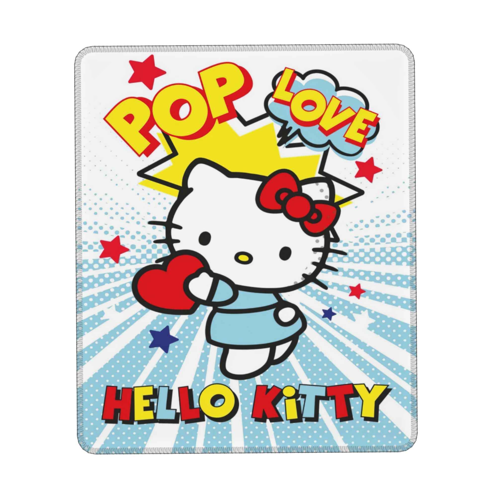 Hello Kitty Rubber Lock Edge Mouse Pad (Vertical) Office Mouse Pad Home Mouse Pad - Walmart.com