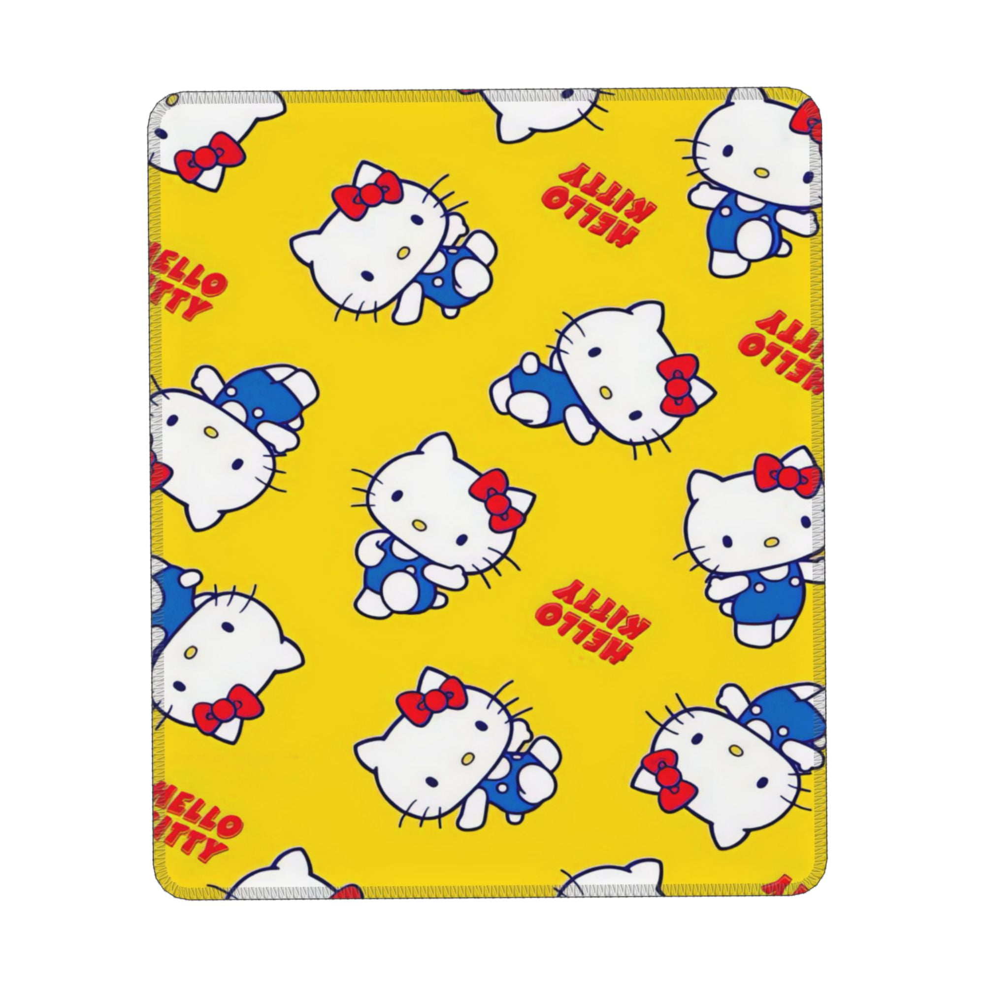 Hello Kitty Rubber Lock Edge Mouse Pad (Vertical) Office Mouse Pad Home ...