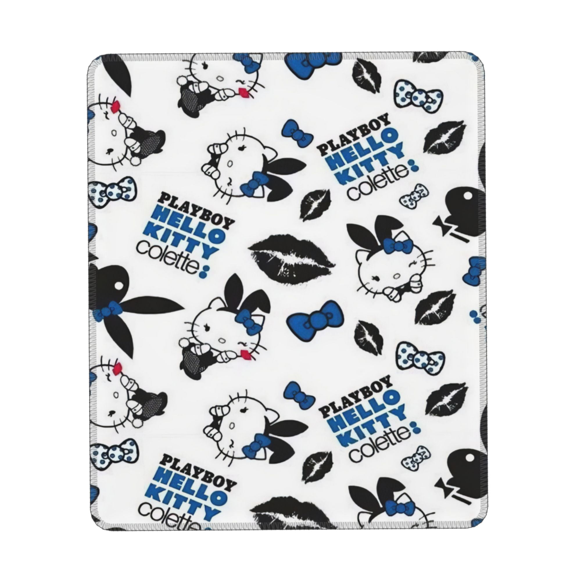 Hello Kitty Rubber Lock Edge Mouse Pad (Vertical) Office Mouse Pad Home ...