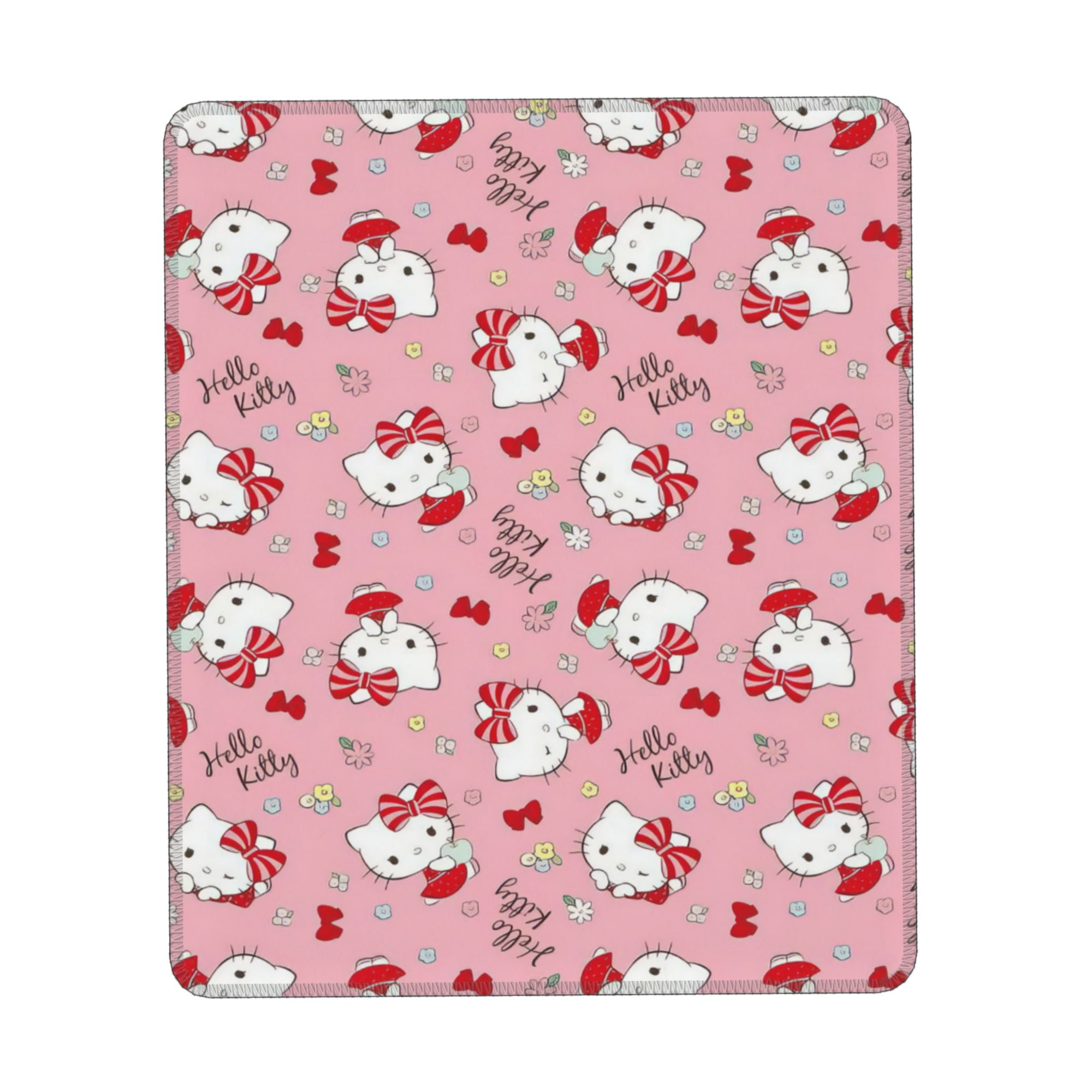 Hello Kitty Rubber Lock Edge Mouse Pad (Vertical) Office Mouse Pad Home ...