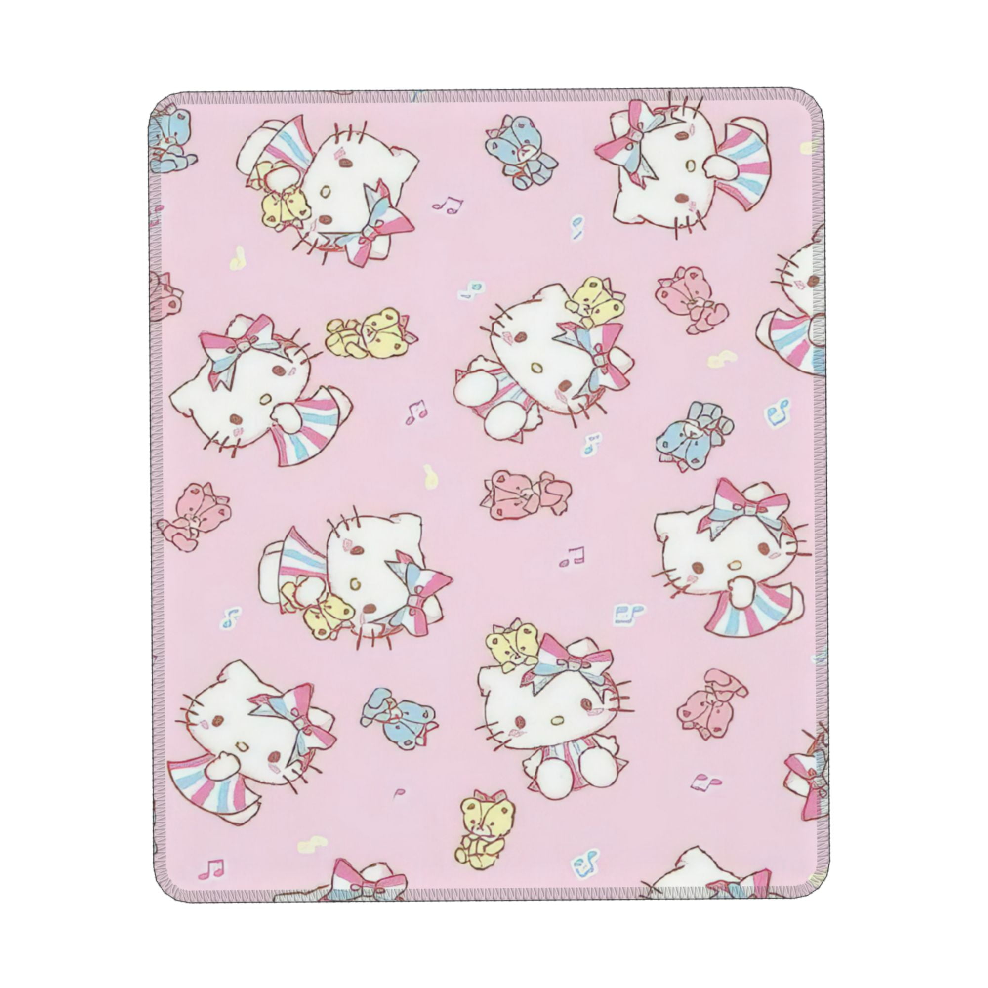 Hello Kitty Rubber Lock Edge Mouse Pad (Vertical) Office Mouse Pad Home ...