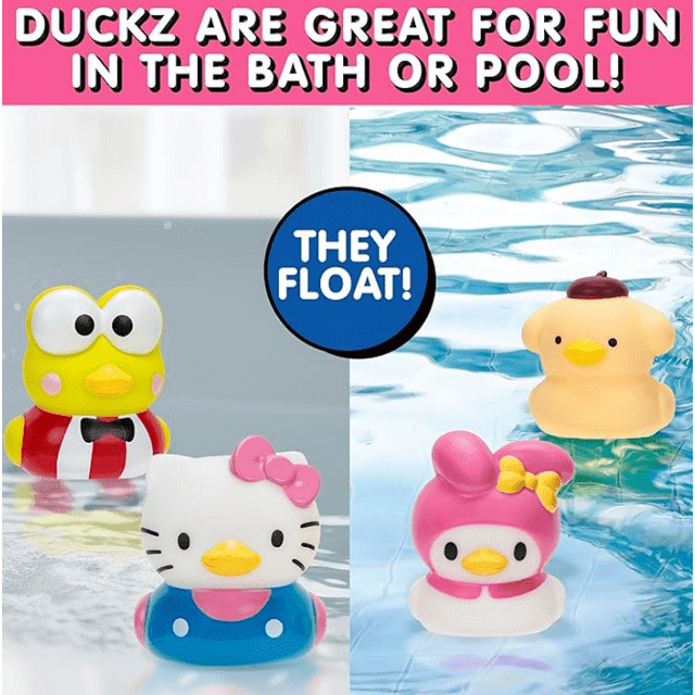 Hello Kitty Rubber Toys 6-Pack - Walmart.com