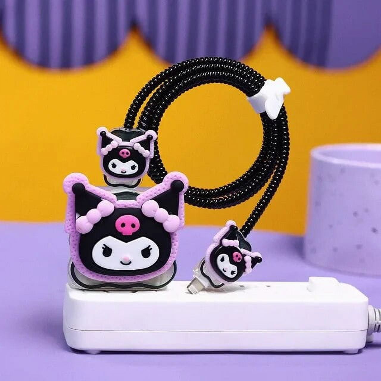 Hello Kitty Sanrio Anime Anti Breaking Apple Data Cable Protective Case ...