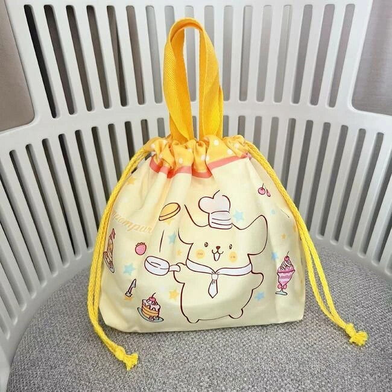 Hello Kitty Sanrio Anime Cinnamoroll Kuromi Drawstring Cloth Storage ...