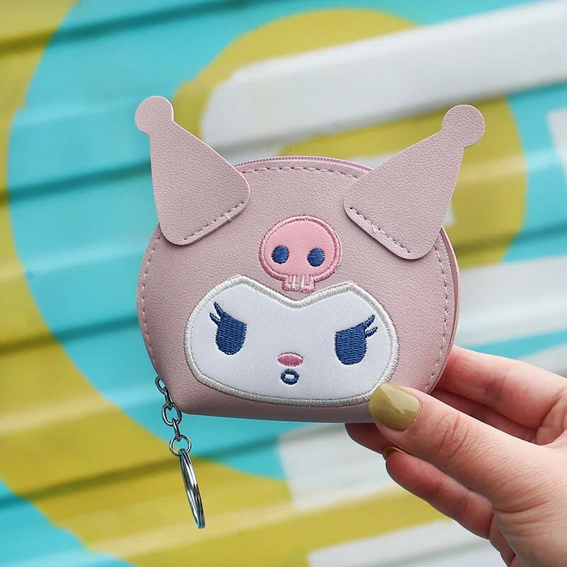 Hello Kitty Sanrio Bag Cinnamoroll Kuromi My Melody Coin Purse Kawaii ...