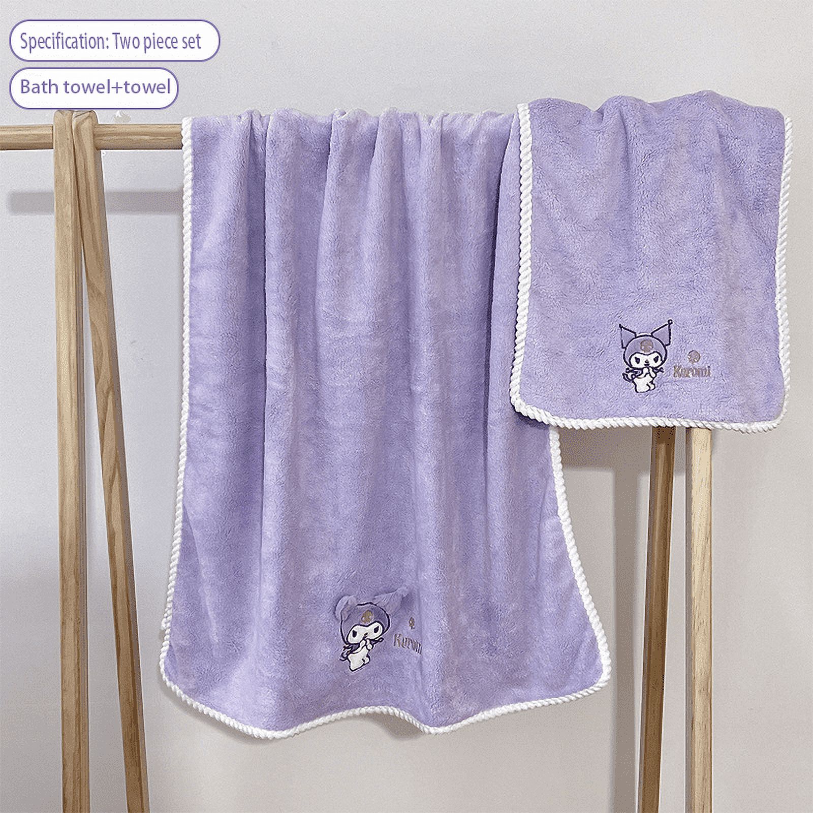 Hello Kitty Sanrio Bathrobe Absorbent Kuromi Soft Face Towel Women‘s ...