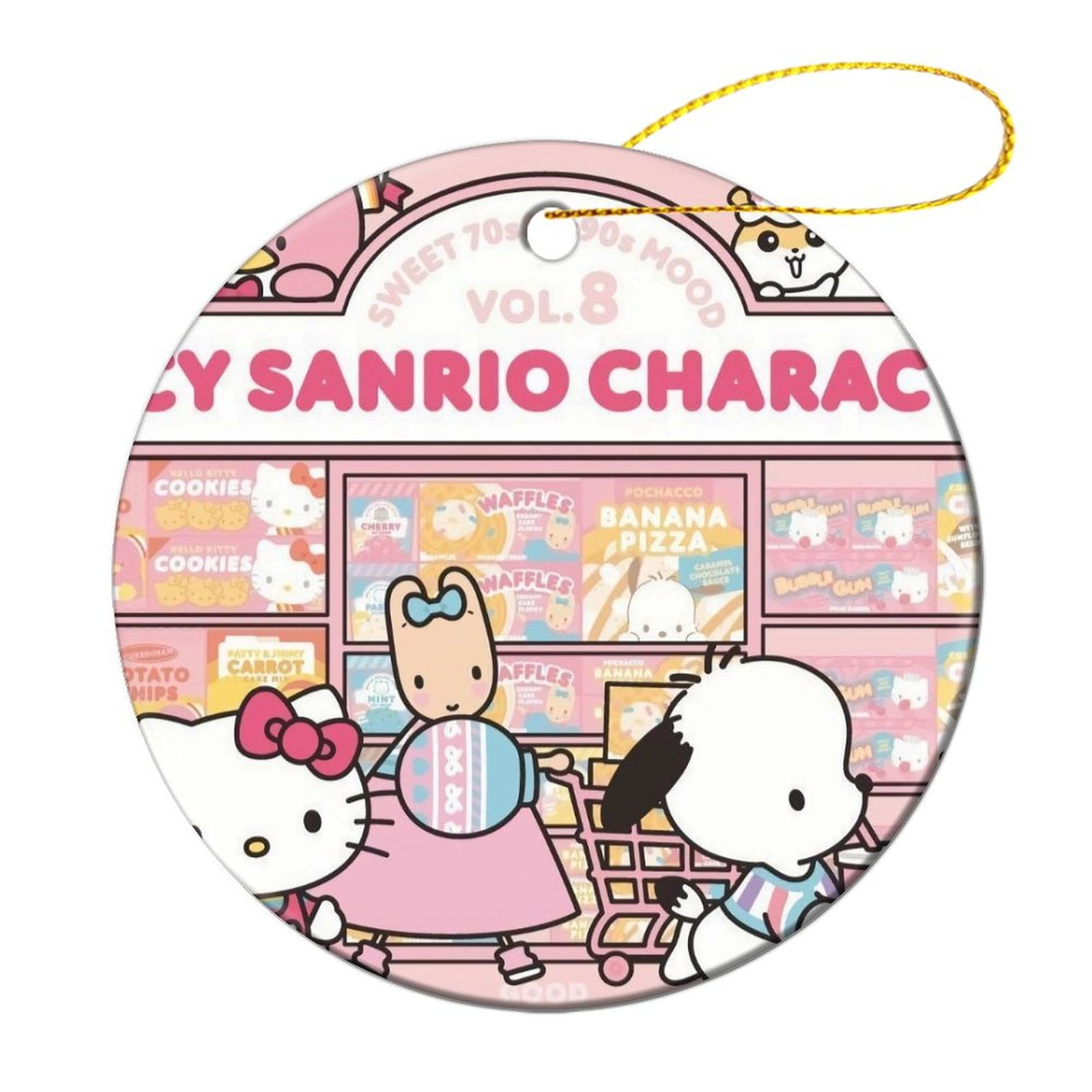 Hello Kitty Sanrio Characters Christmas Ornament,Farmhouse Christmas ...