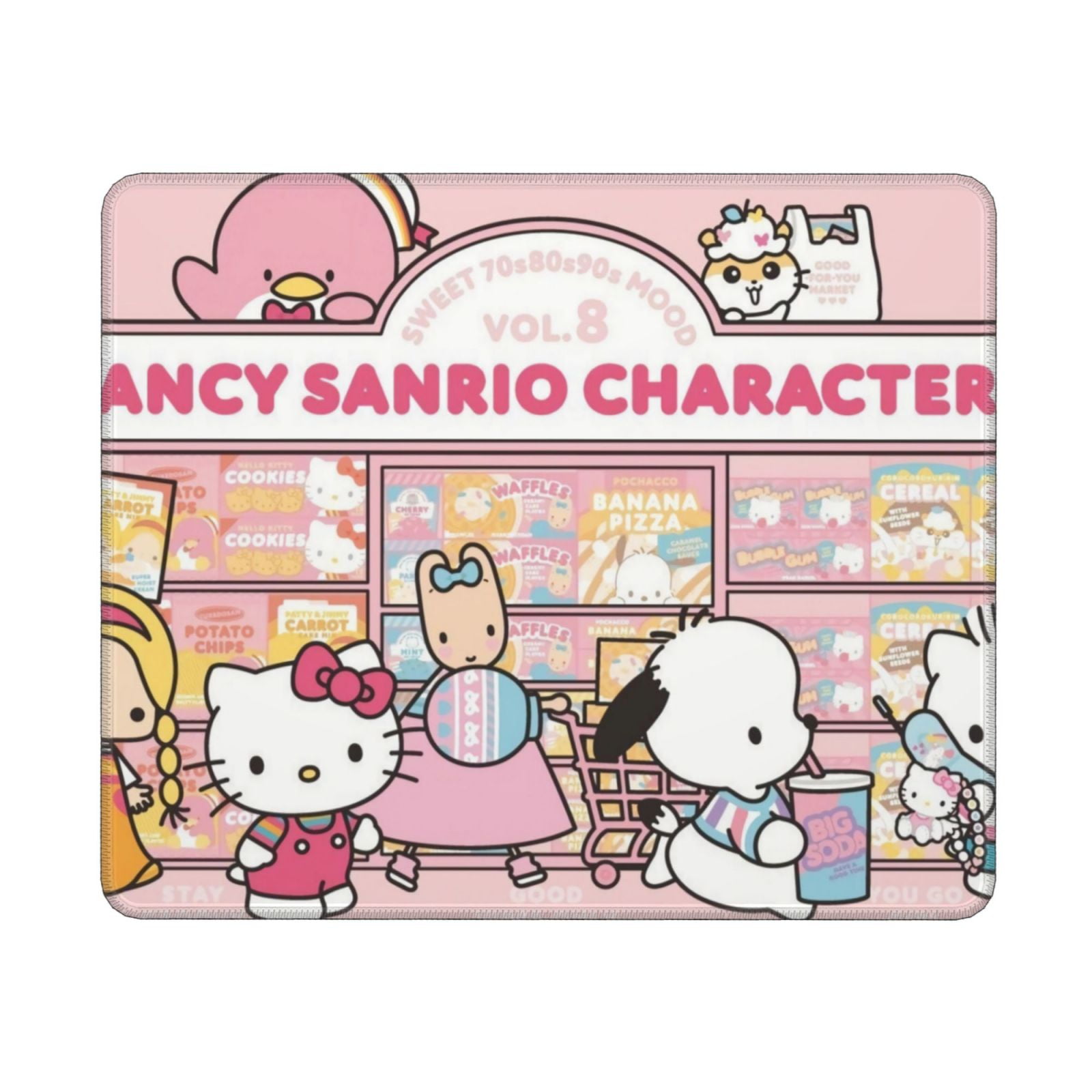 Hello Kitty Sanrio Characters Mouse Pad,Extended Contour Mouse Mat for ...