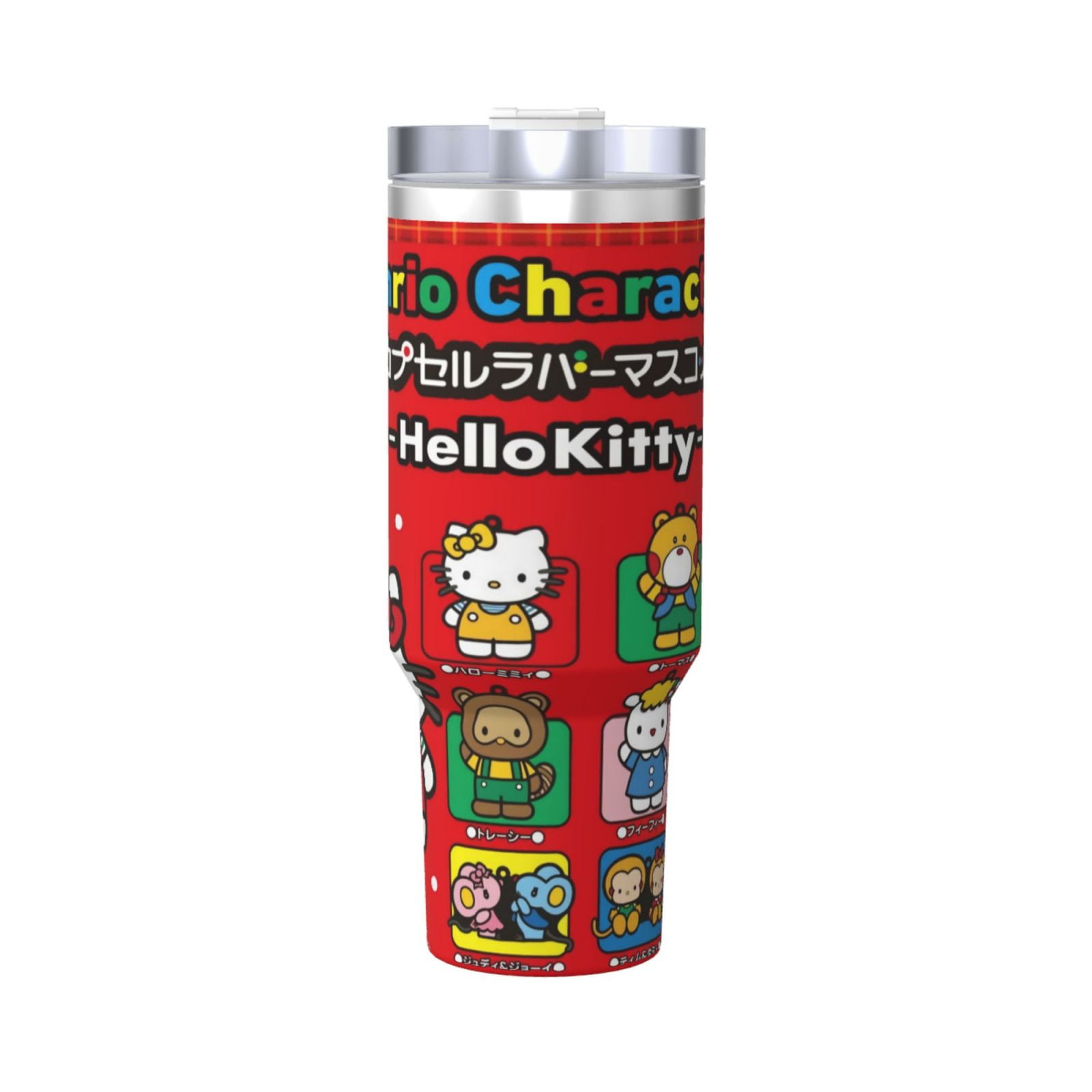 Hello Kitty Sanrio Characters Water Bottle,Coffee Cups,40 oz Tumbler ...