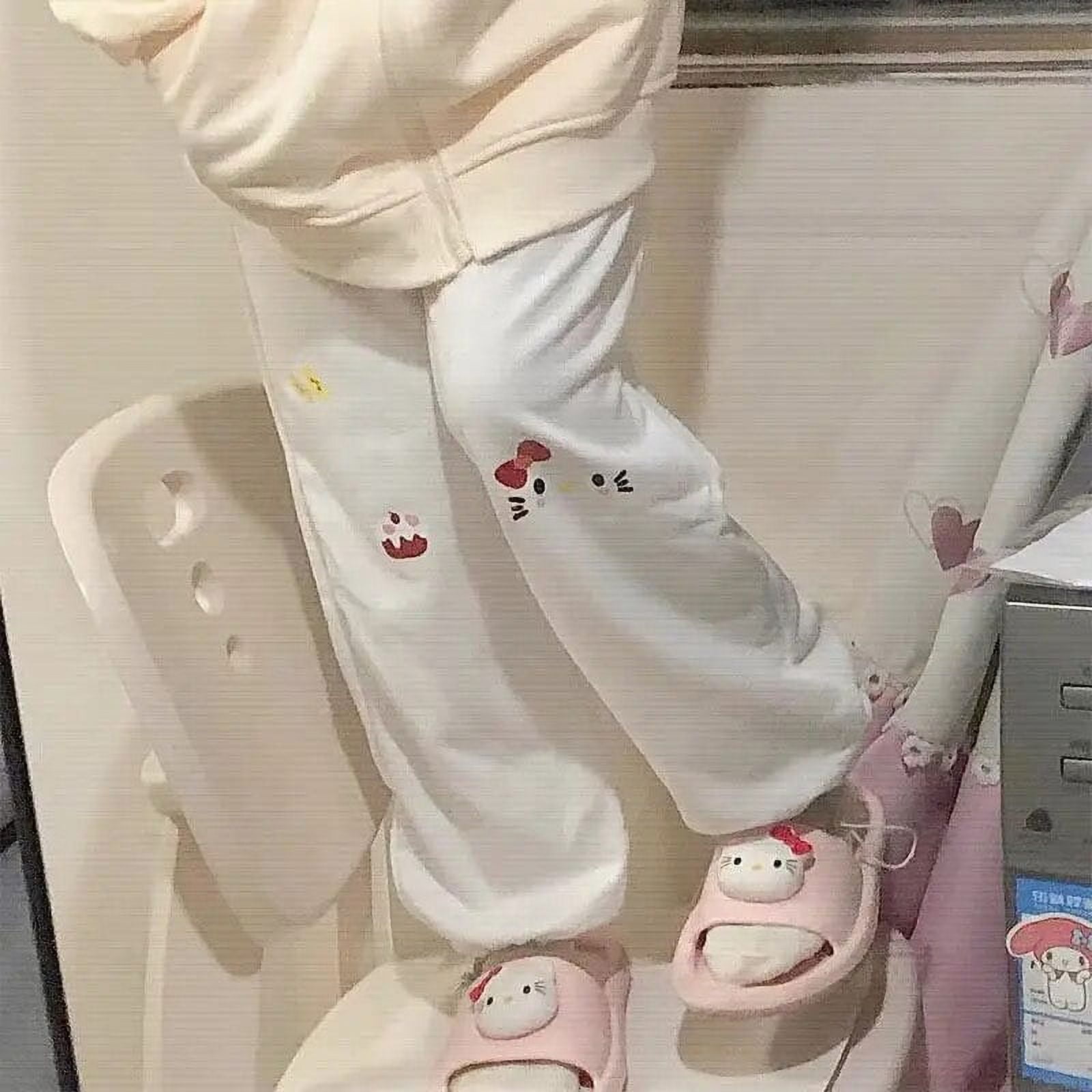 Hello Kitty Sanrio Cute Casual Pants Y2k Cargo Pants for Women Women's ...