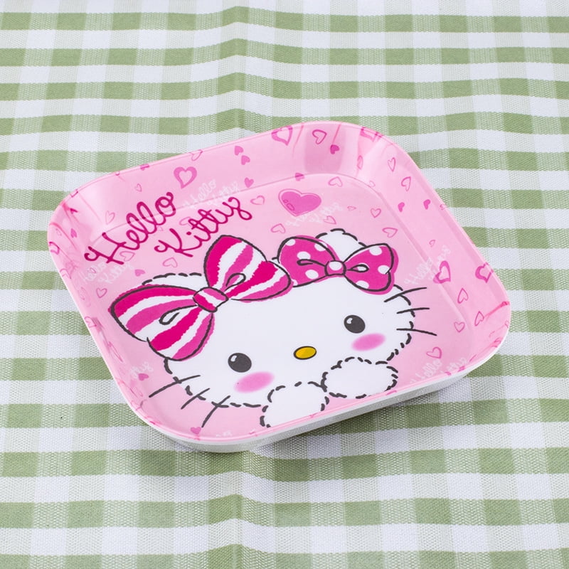 Hello Kitty Sanrio Dinner Plate Cinnamoroll Cartoon Anime Baby Children ...