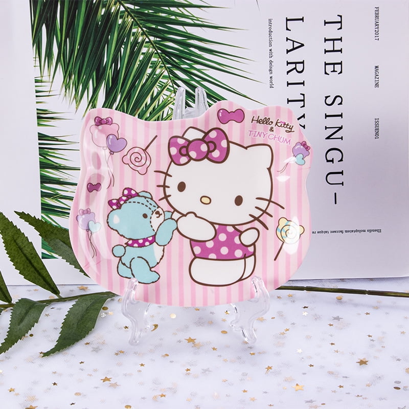 Hello Kitty Sanrio Dinner Plate My Melody Anime Baby Children Kawaii ...