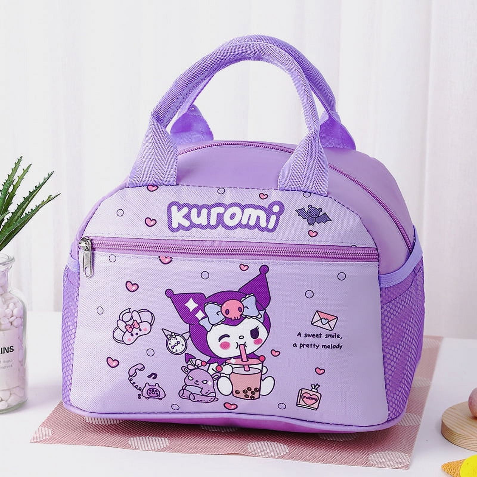 Hello Kitty Sanrio Insulated Lunch Bag, Kuromi Cinnamoroll Widened ...