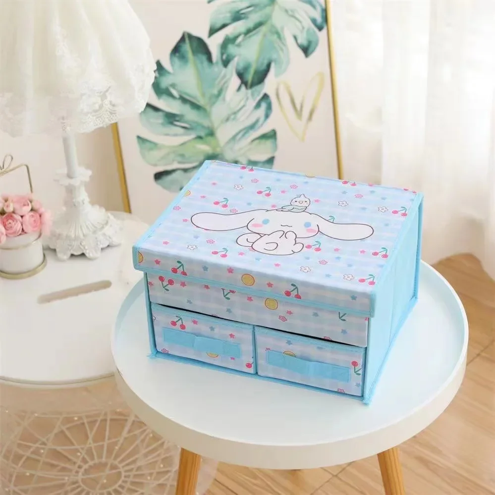 Hello Kitty Sanrio Kuromi Cinnamoroll Anime Kawaii Storage Box Cute ...
