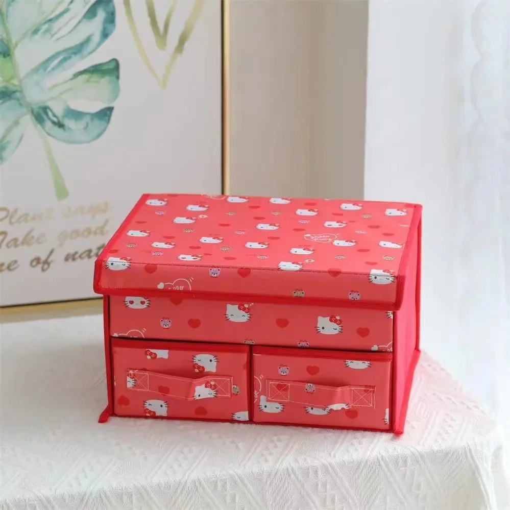 Hello Kitty Sanrio Kuromi Cinnamoroll Anime Kawaii Storage Box Cute ...