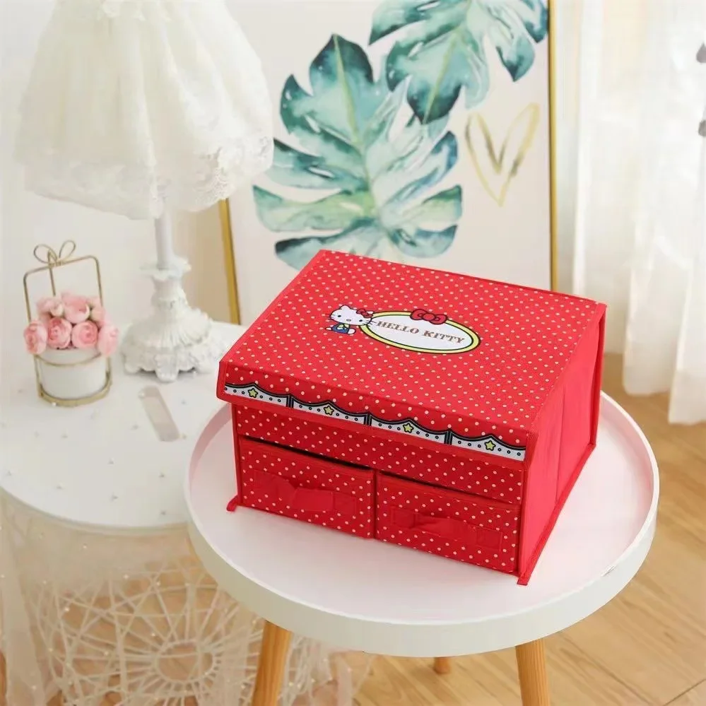 Hello Kitty Sanrio Kuromi Cinnamoroll Anime Kawaii Storage Box Cute ...