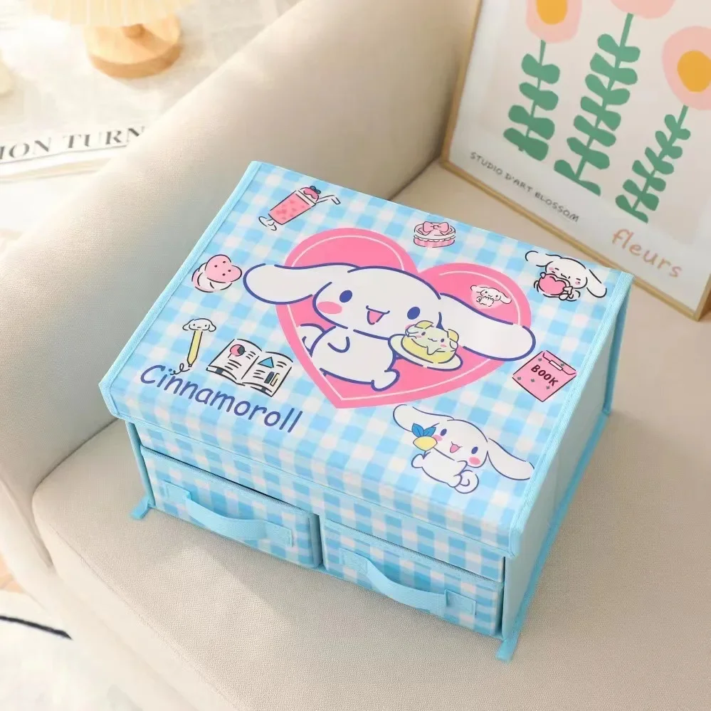 Hello Kitty Sanrio Kuromi Cinnamoroll Anime Kawaii Storage Box Cute ...