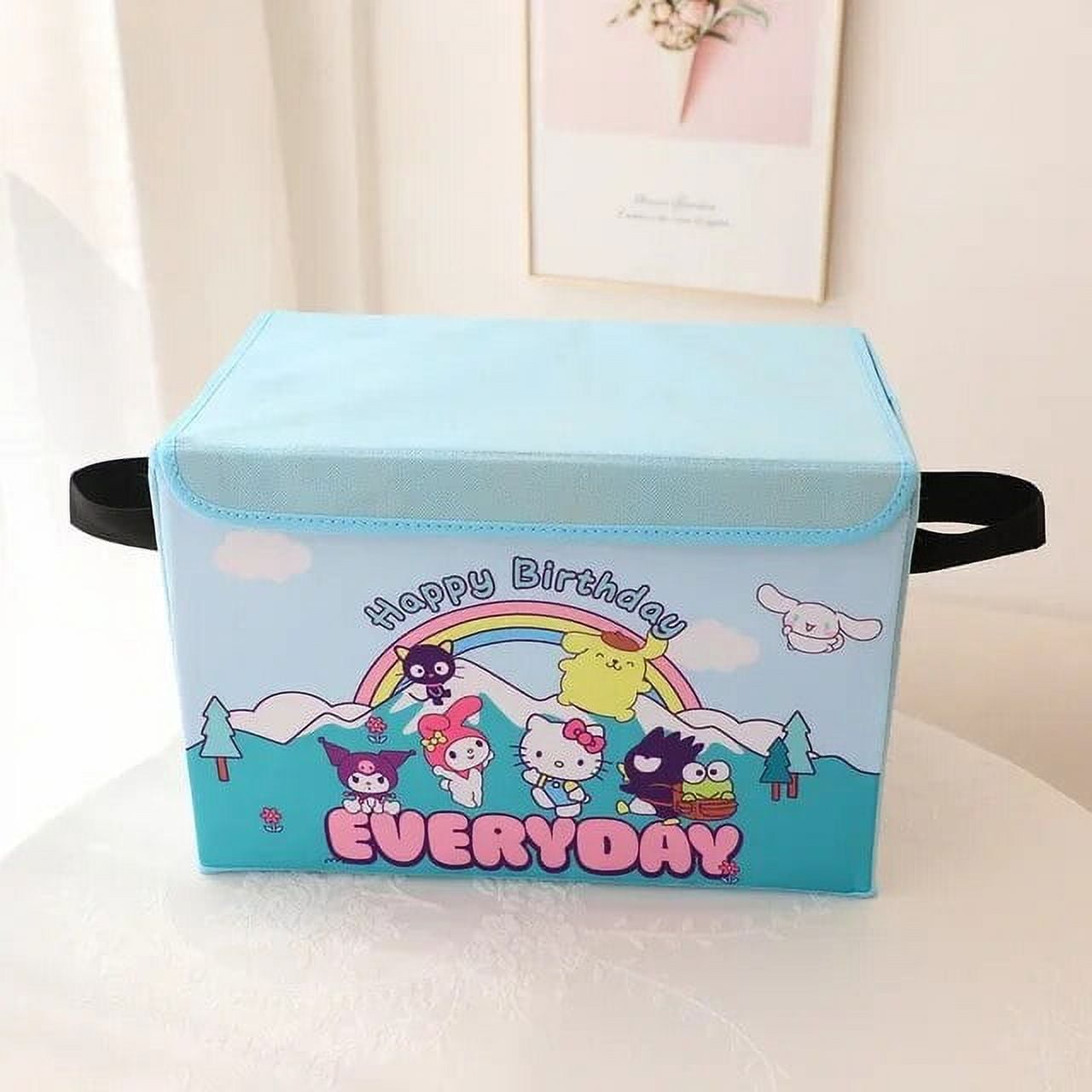 Hello Kitty Sanrio Kuromi Cinnamoroll Anime Kawaii Storage Box Cute ...