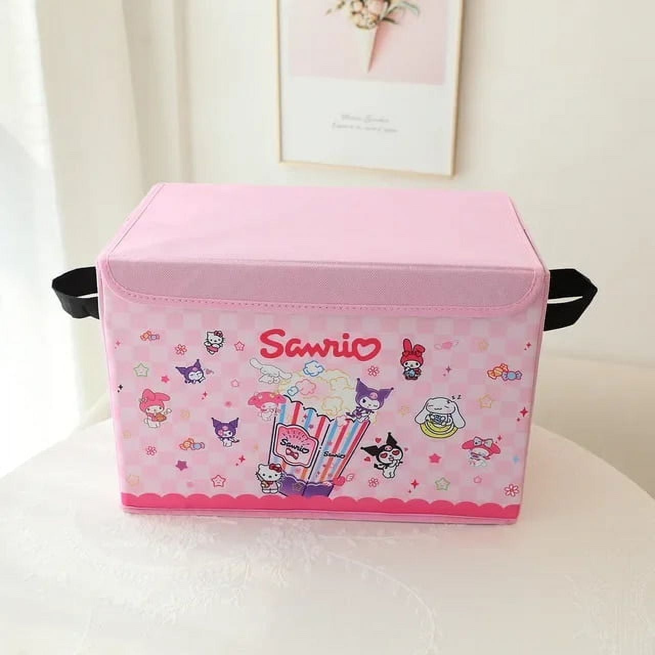 Hello Kitty Sanrio Kuromi Cinnamoroll Anime Kawaii Storage Box Cute ...