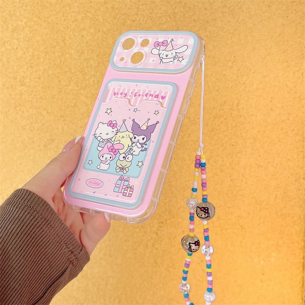 Hello Kitty Sanrio Kuromi Melody keroppi purin Anime Phone Case For ...