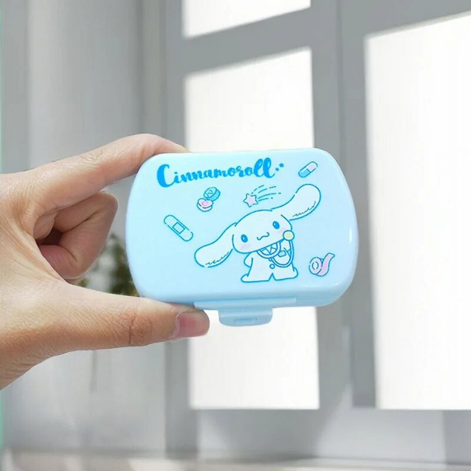 Hello Kitty Sanrio Kuromi My Melody Kawaii Medicine Box Anime Cute ...