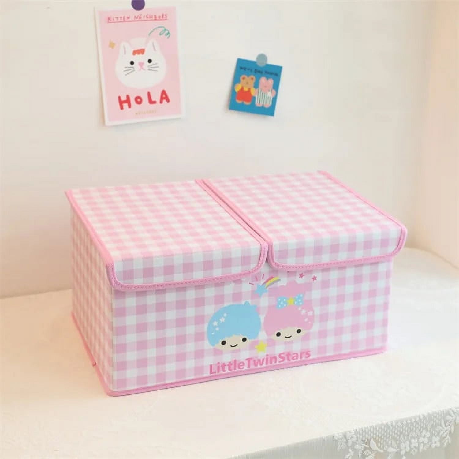 Hello Kitty Sanrio My Melody Kuromi Anime Storage Box Cute Cartoon ...