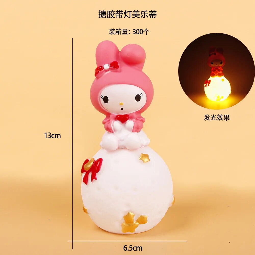 Hello Kitty Sanrio Night Light Anime Kuromi Cinnamoroll LED Light ...