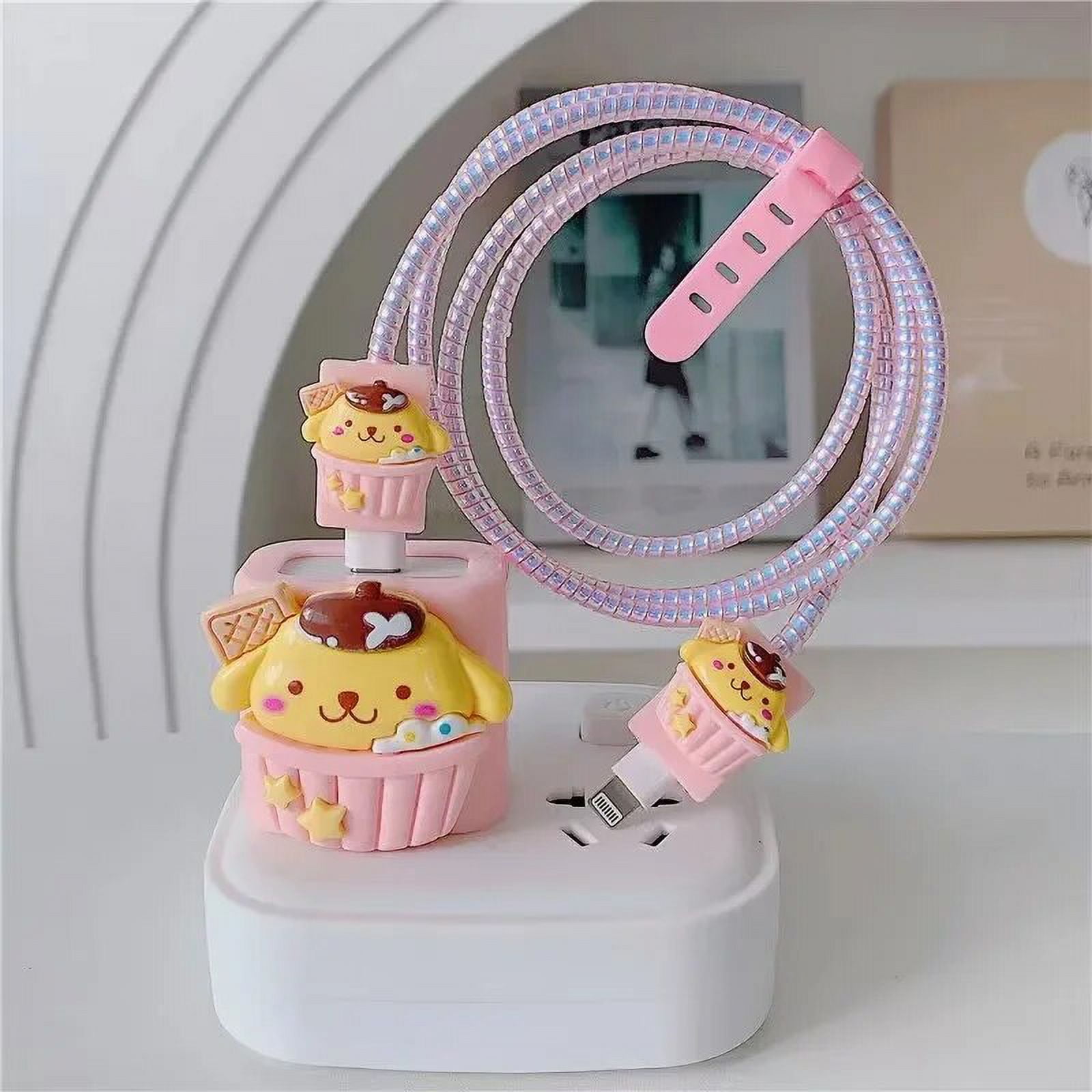 Hello Kitty Sanrio USB Cable Cover Charger Cover for iPhone 14 13 12 ...