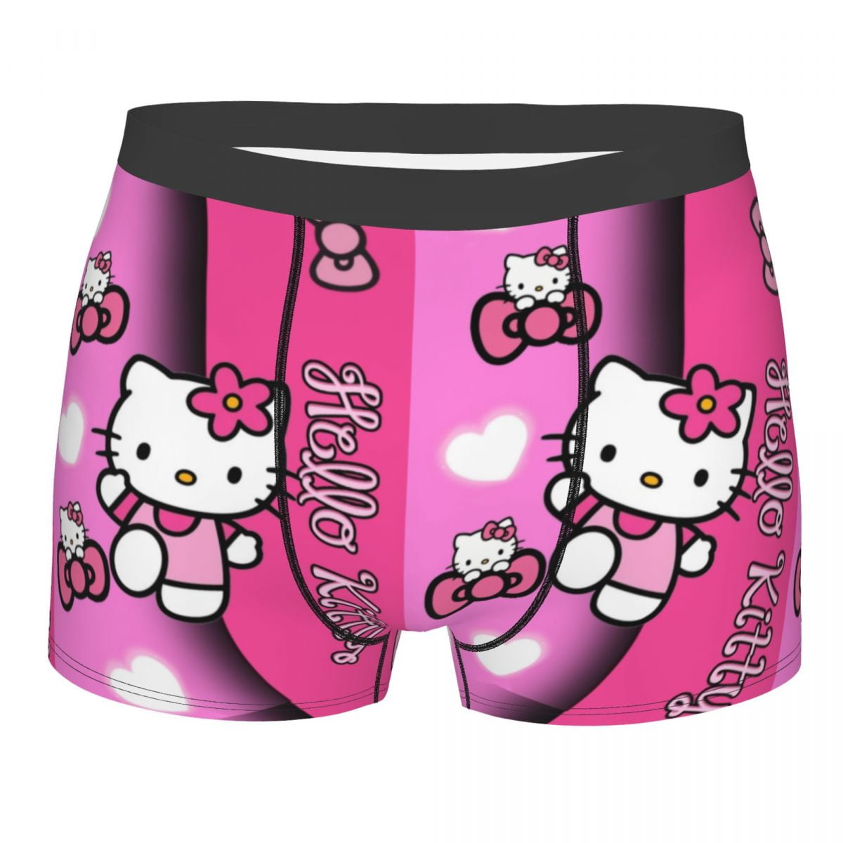 Hello Kitty Sanrio Underwear Men Printed Custom Kitty White Cartoon