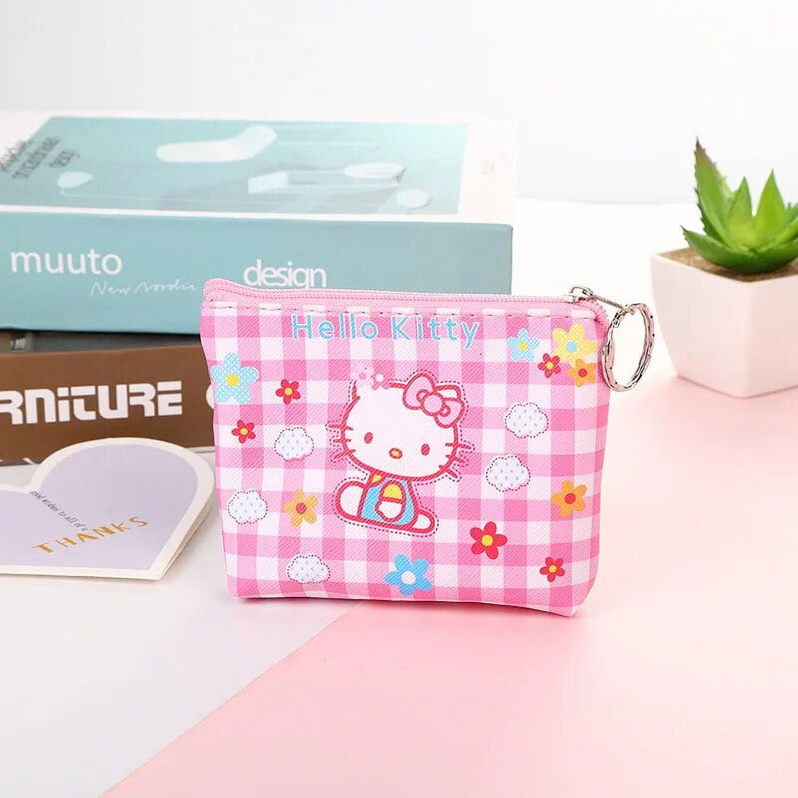 Hello Kitty Sanrio Wallet Kawaii My Melody Anime Cartoon PU Coin ...