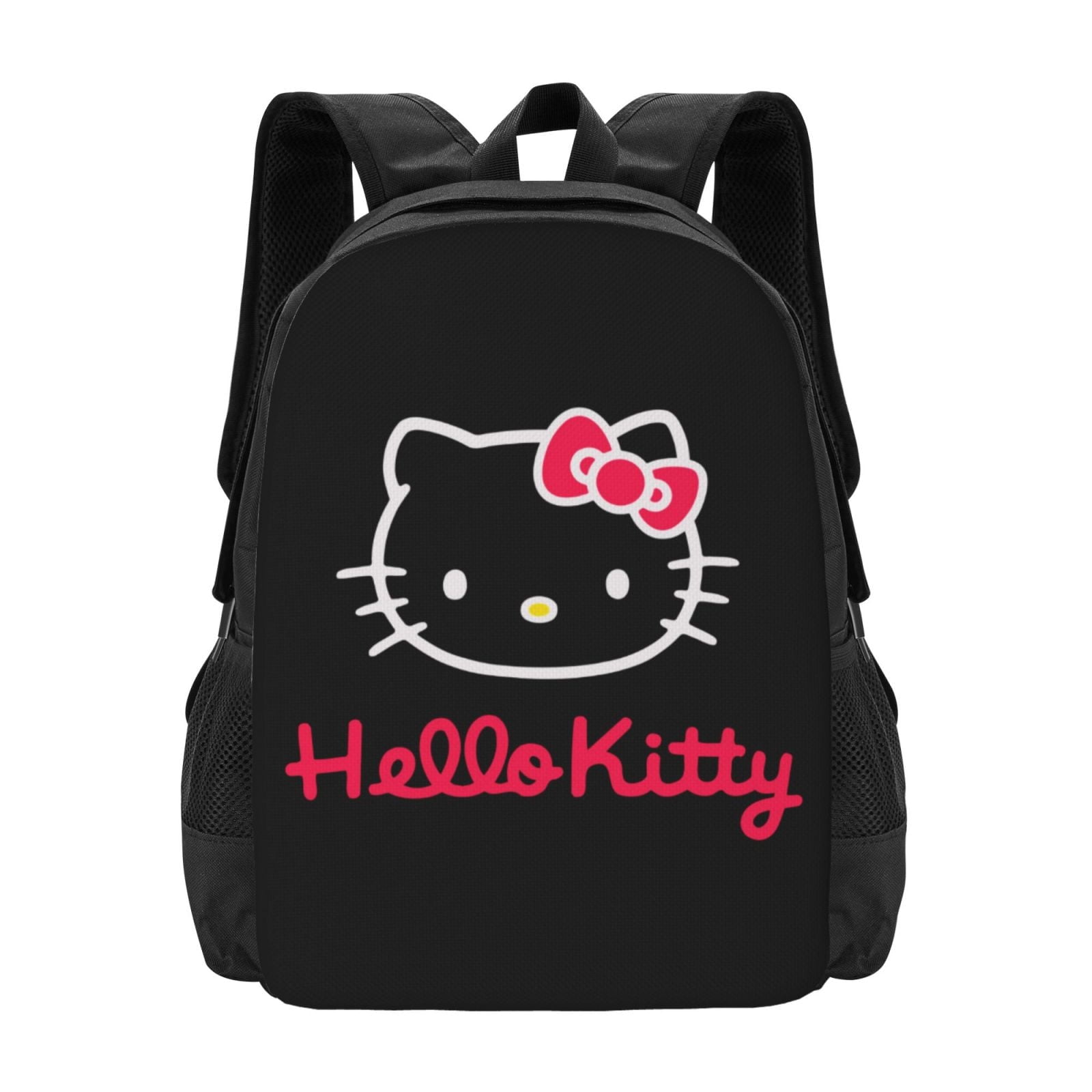 hello kit-ty Backpacks Fashion Print Leisure Travel Sports Large ...