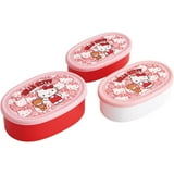 Hello Kitty Set of Three Lunch (Bento) Boxes from Japan by Sanrio ...