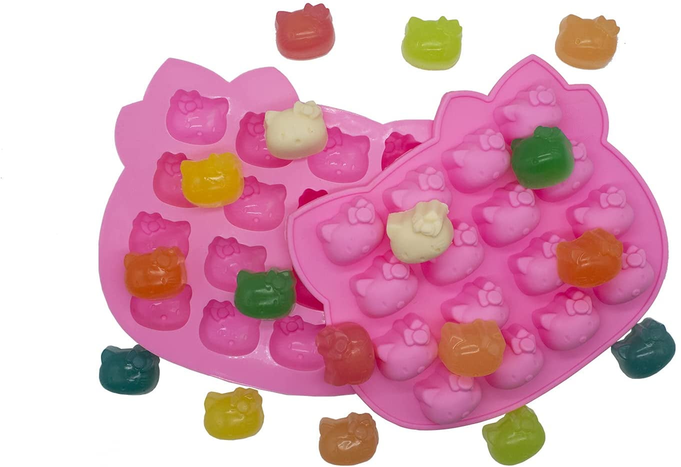 Hello Kitty Silicone Molds - 16-Cavity Candy & Chocolate Mold for ...