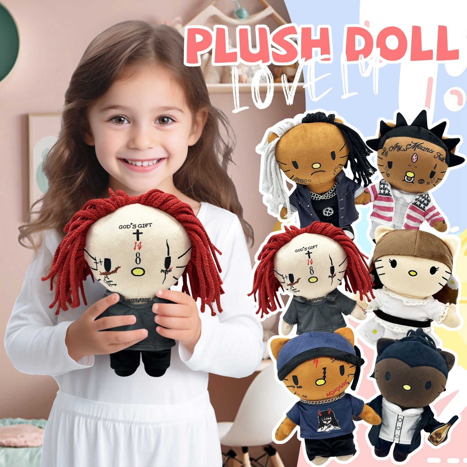 Hello Kitty & Singer Plush Toy, Hello Kitty & Singers Doll, Hello Kitty ...