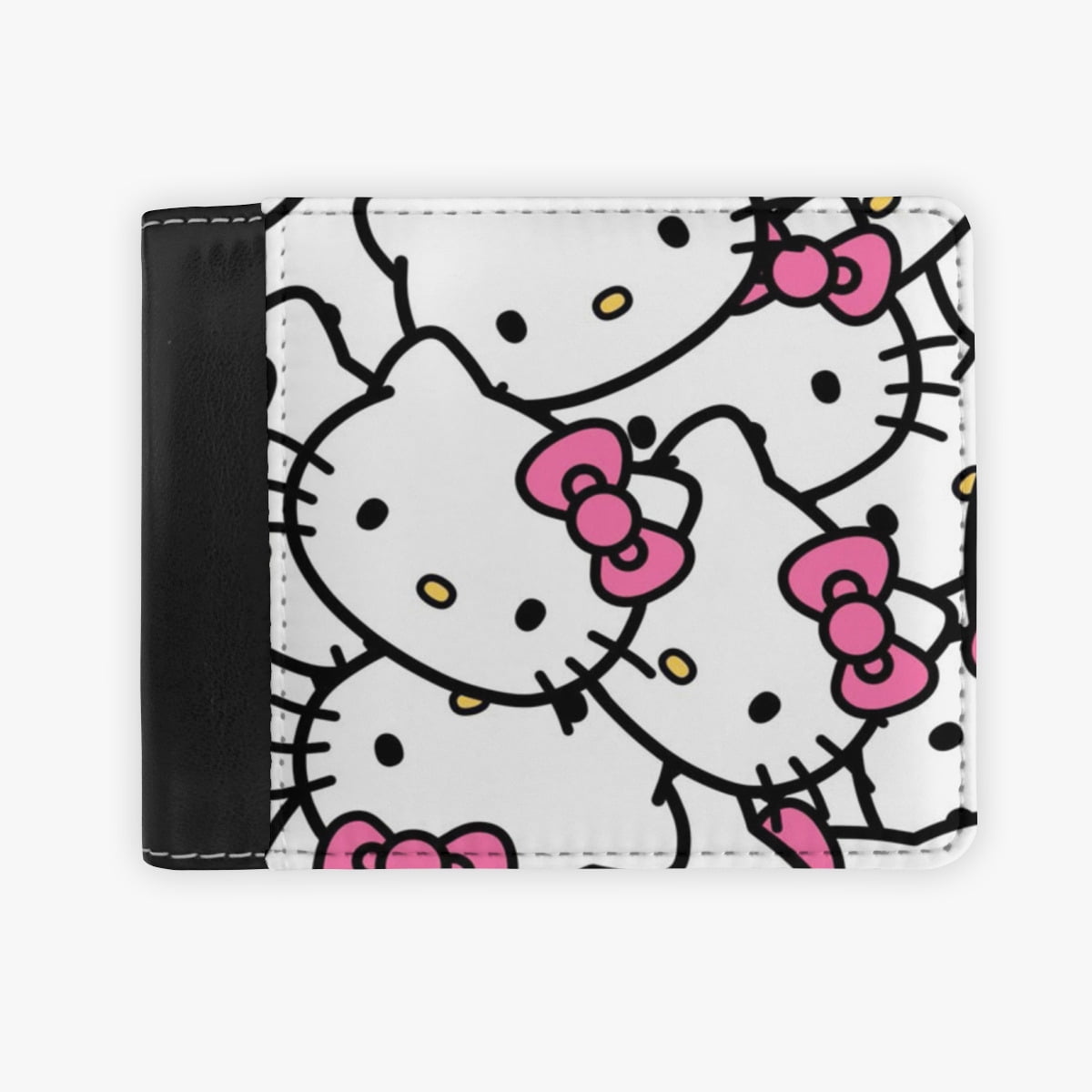 Hello Kitty Slim Wallet for Men ID Window with RFID Blocking Front ...