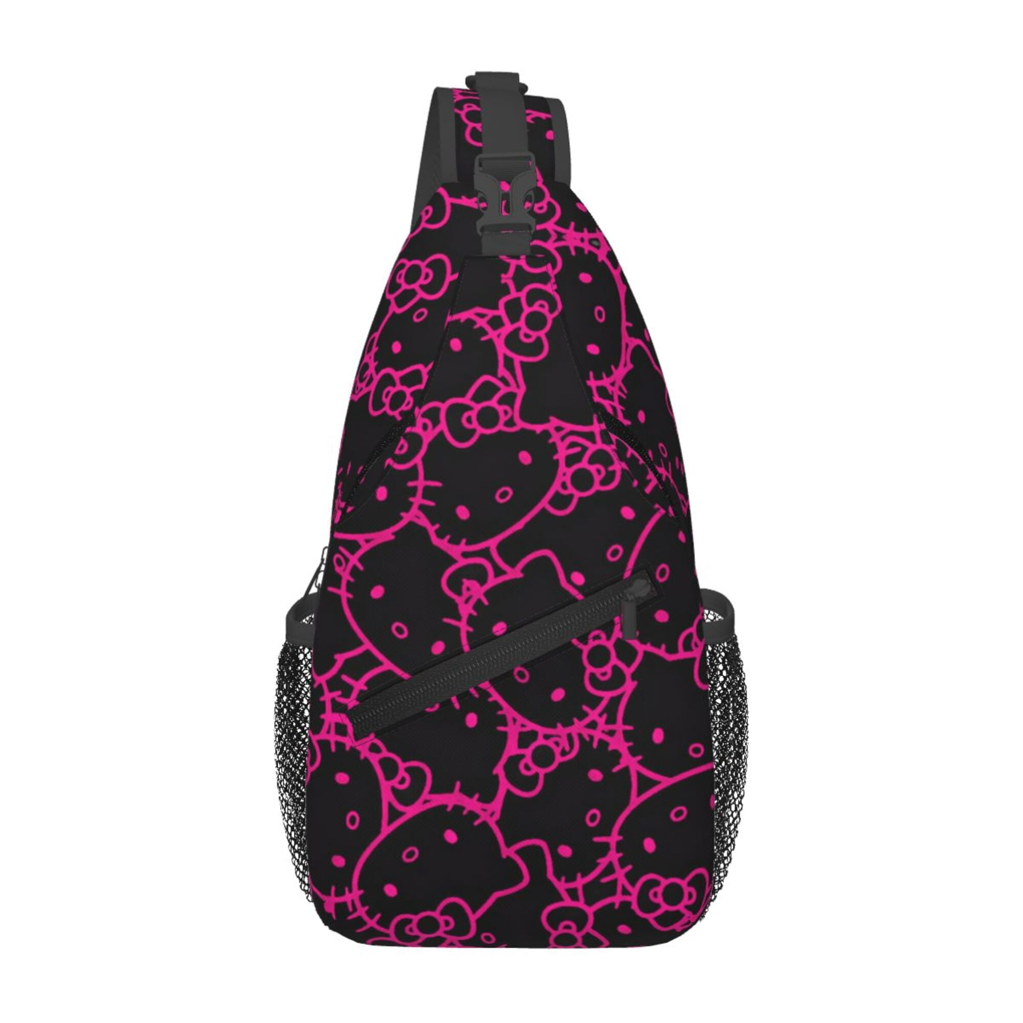 Hello Kitty Sling Bag Crossbody Sling Backpack Chest Bag Daypack Purses ...