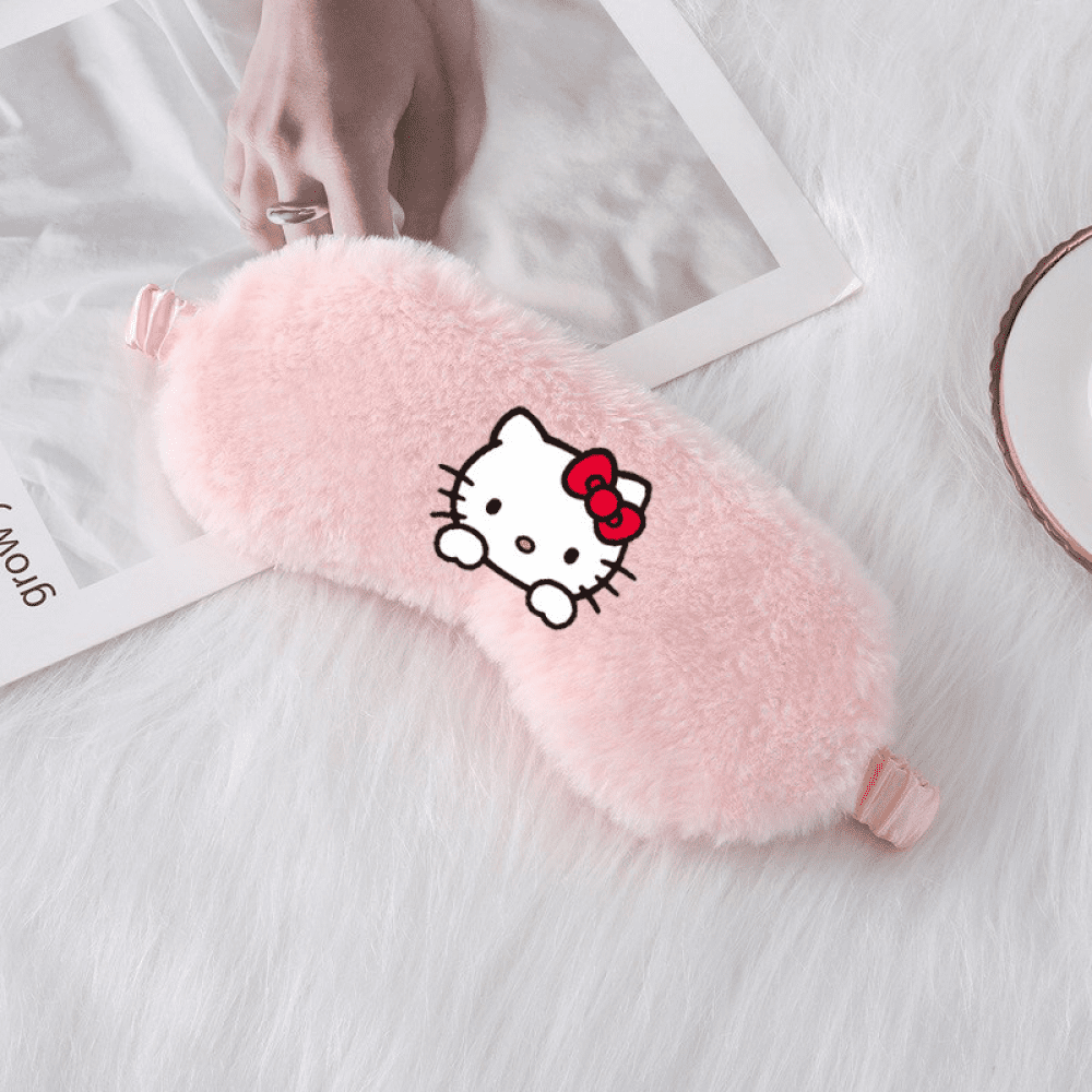 Hello Kitty Soft and Comfortable Sleeping Eye Mask for Kids and Adults ...