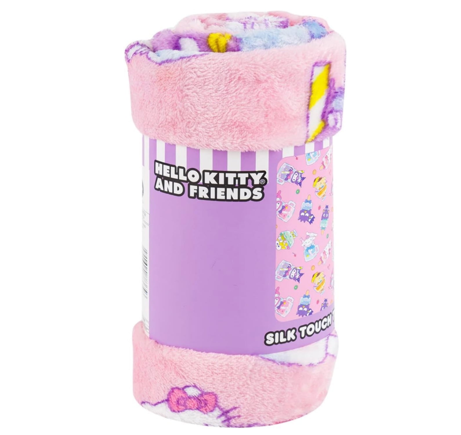 Hello Kitty Soft and Friends Silky Fleece Throw 40"x50" Kids Blanket ...