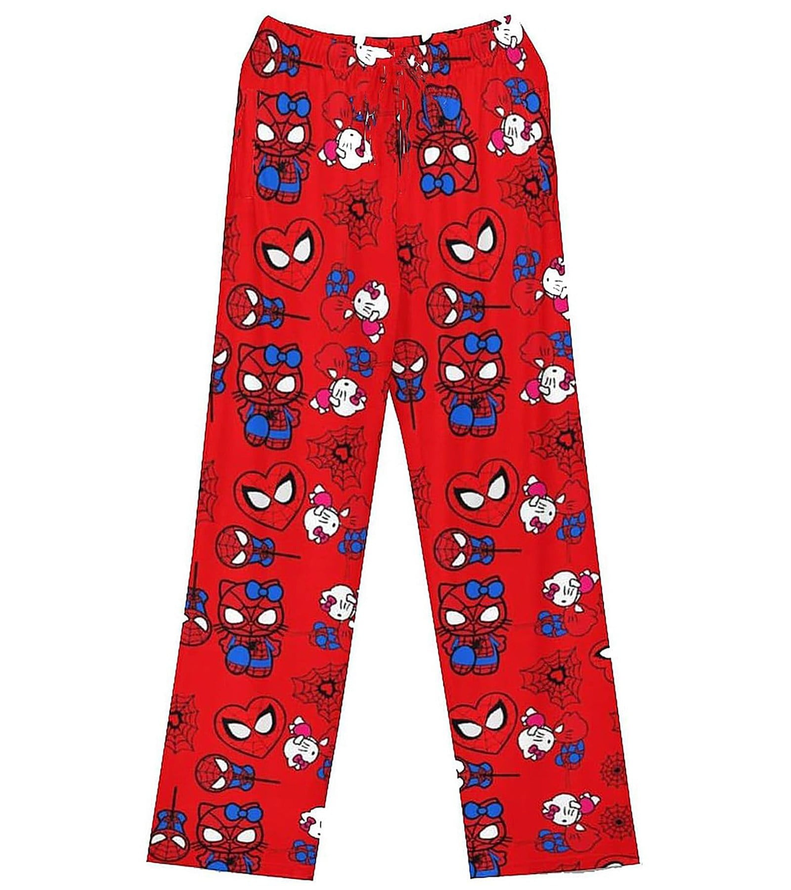 Hello Kitty Spier Pajama Pants for Women,Valentine Couples Pajama ...