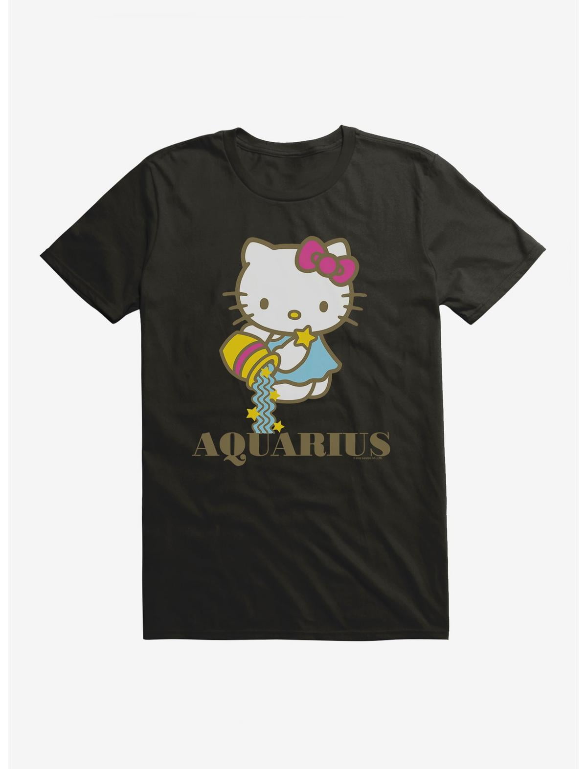 Hello Kitty Star Sign Aquarius T-Shirt - Walmart.com