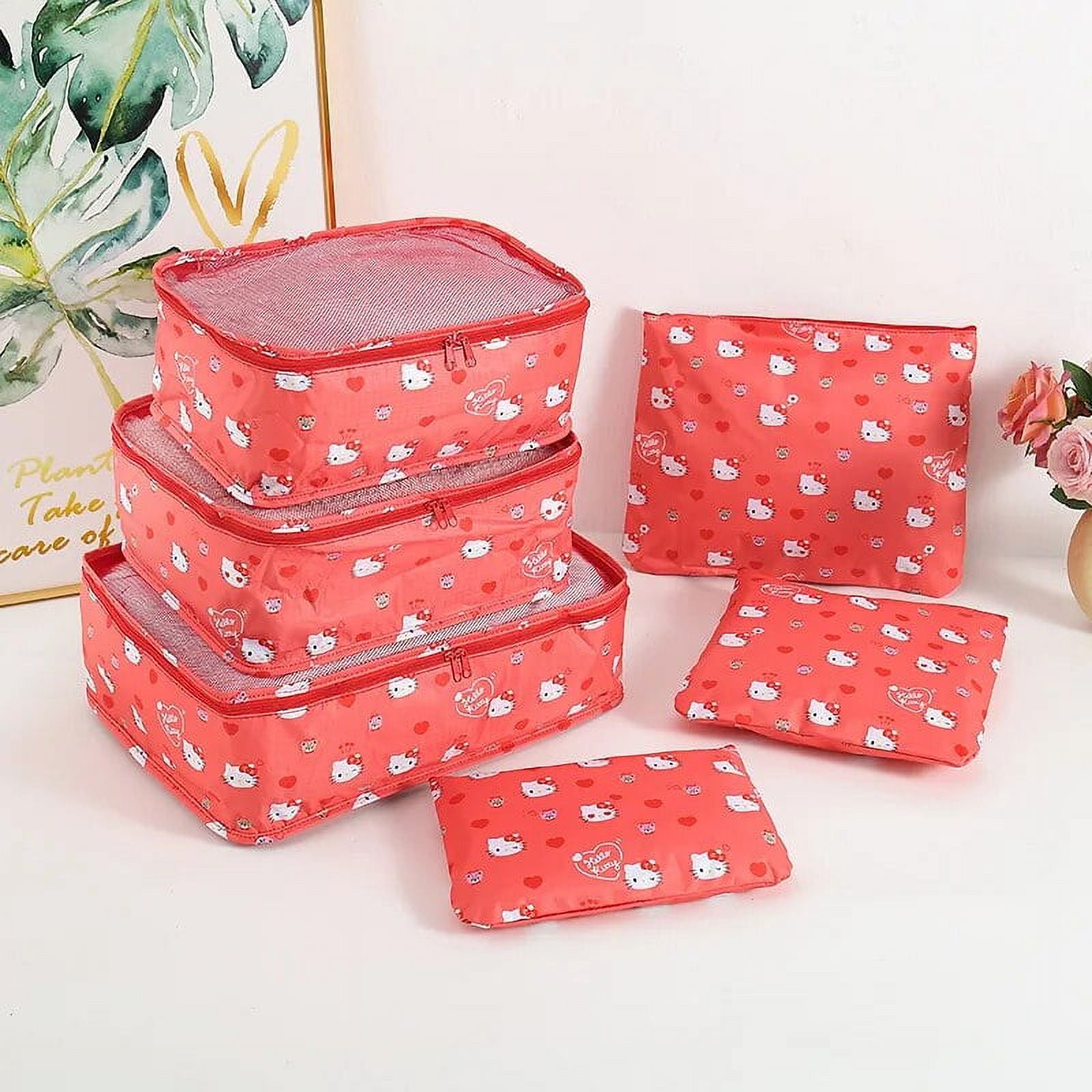 Hello Kitty Storage Bag Cartoon Water Proof Travel Storage ...