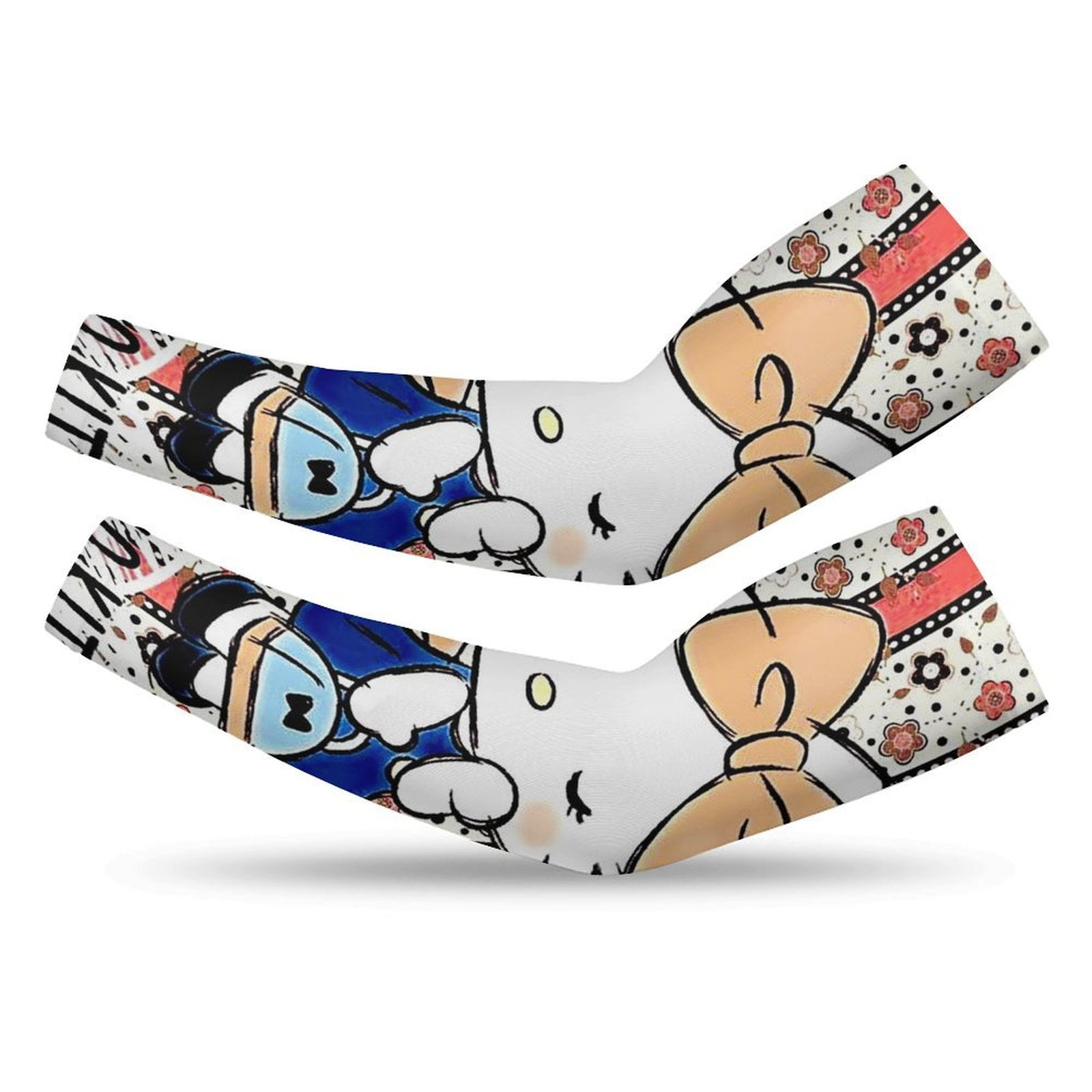 Hello Kitty Sun Protection Arm Sleeves Cooling Sports Compression ...
