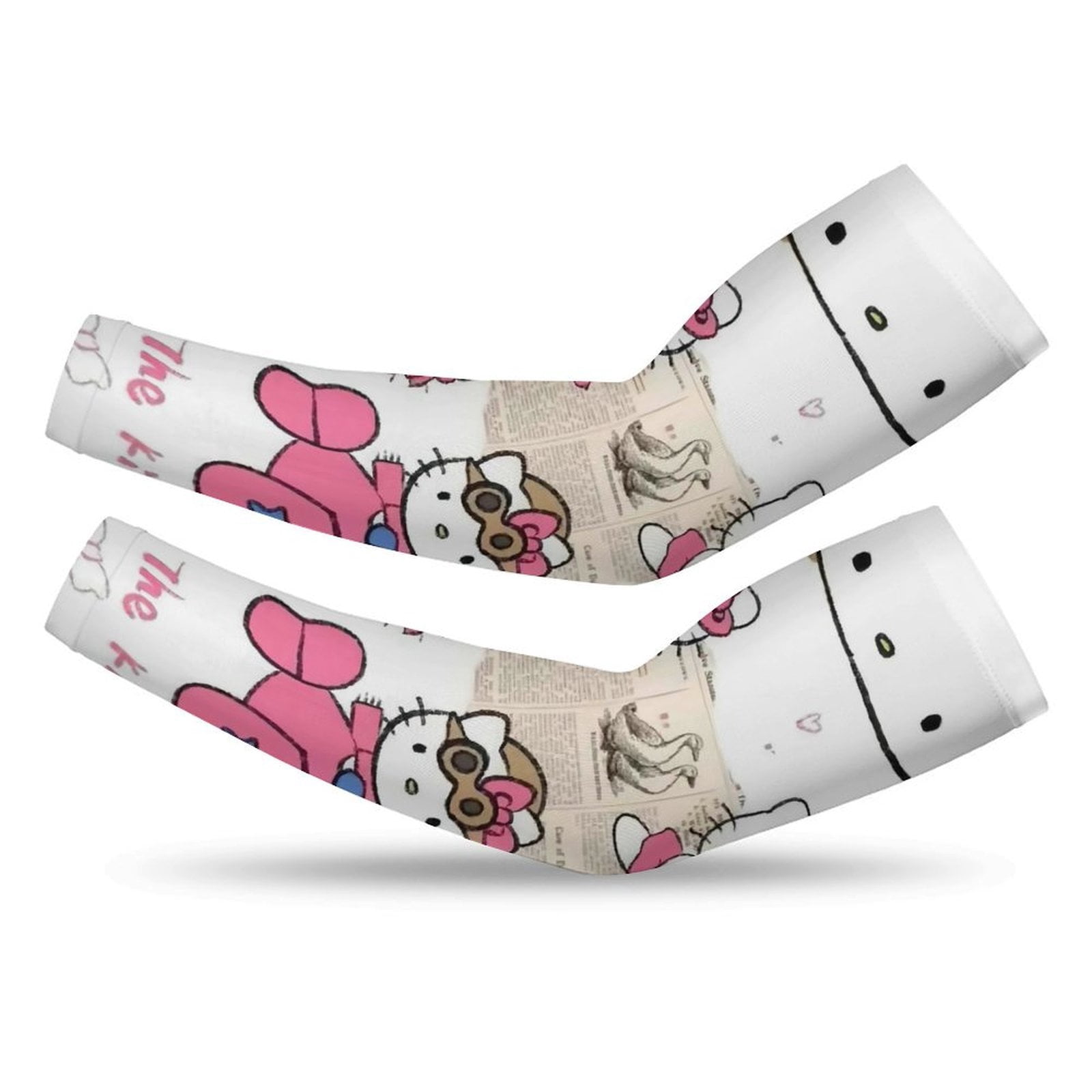 Hello Kitty Sun Protection Arm Sleeves Cooling Sports Compression ...