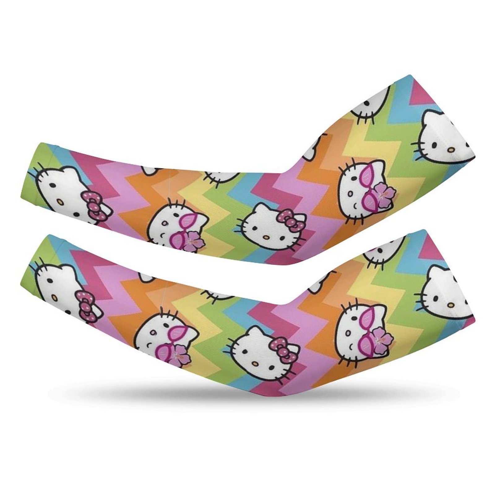 Hello Kitty Sun Protection Arm Sleeves Cooling Sports Compression ...