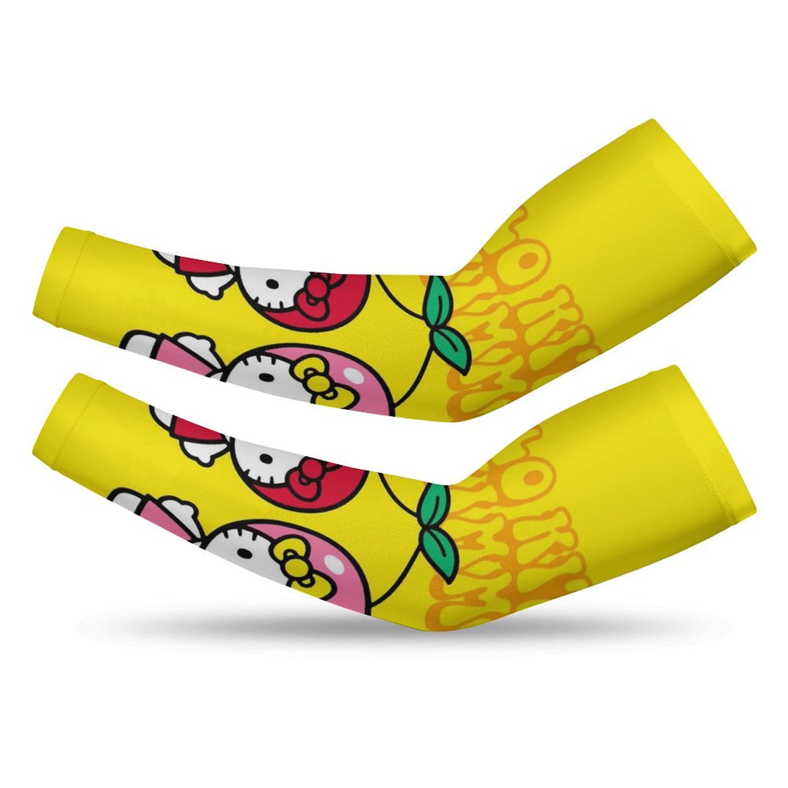 Hello Kitty Sun Protection Arm Sleeves Cooling Sports Compression ...