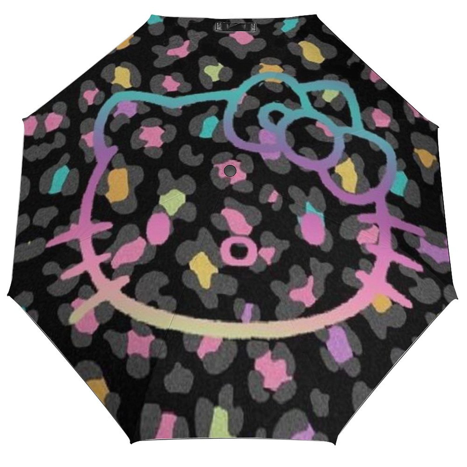 Hello Kitty Sun umbrella Automatic Open/Close Sun Rain Travel Umbrella ...
