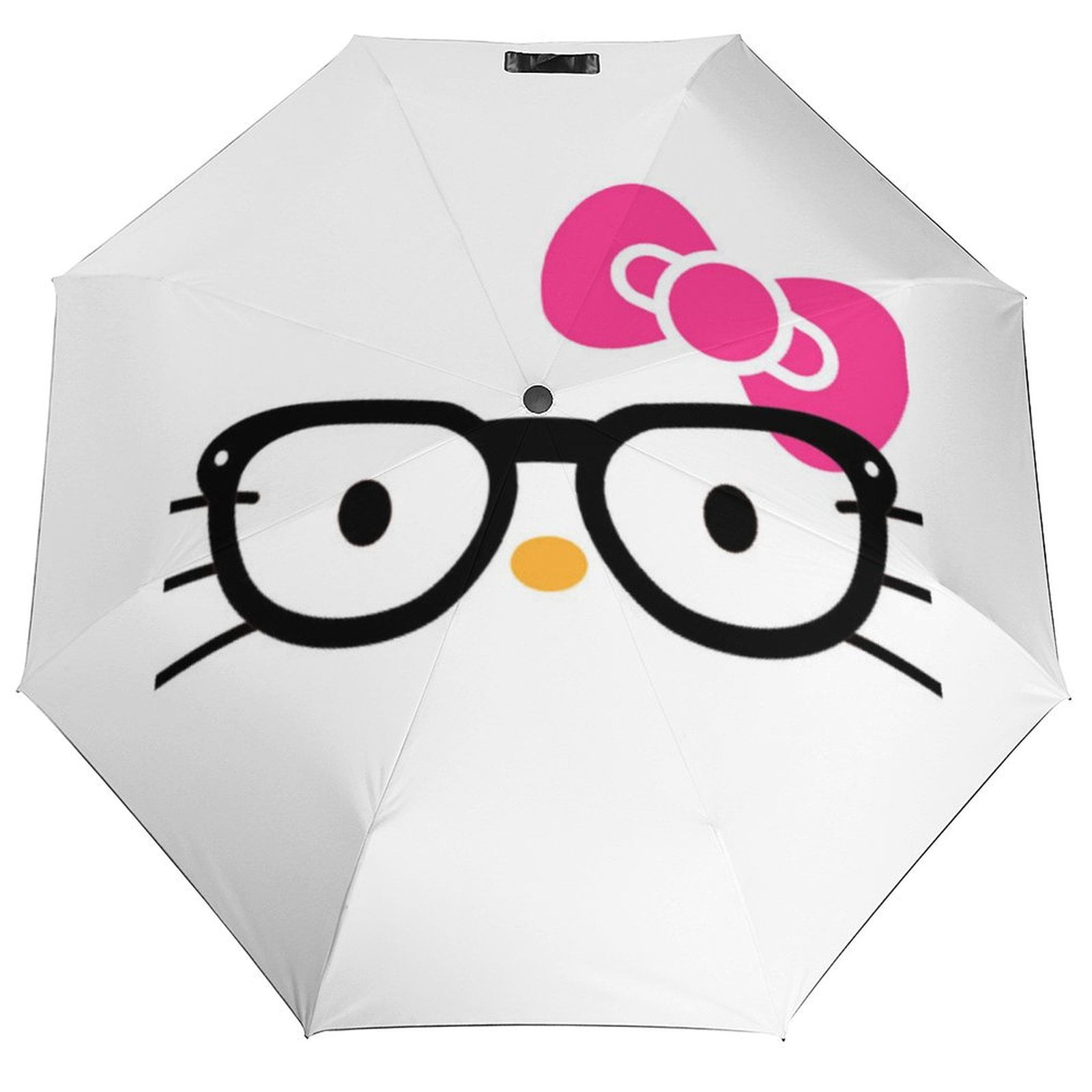 Hello Kitty Sun umbrella Automatic Open/Close Sun Rain Travel Umbrella ...