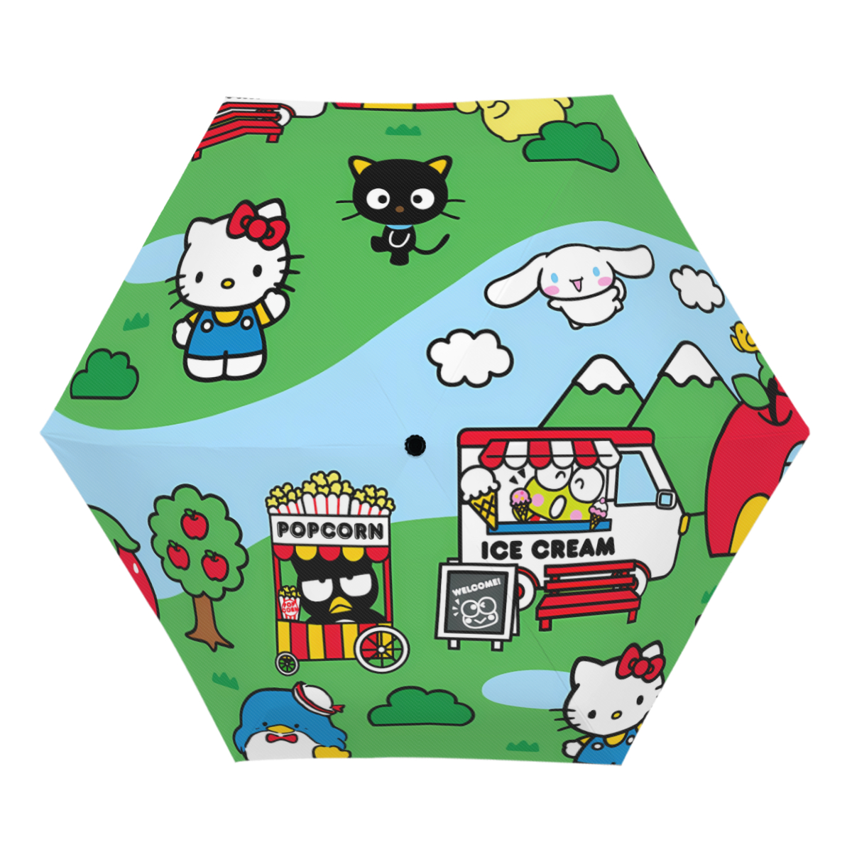 Hello Kitty Sun umbrella, UV protection, sun protection and wind ...